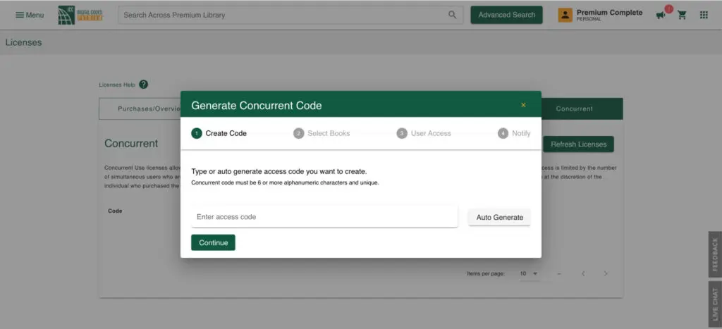 Generating a Concurrent Code - ICC Support Portal